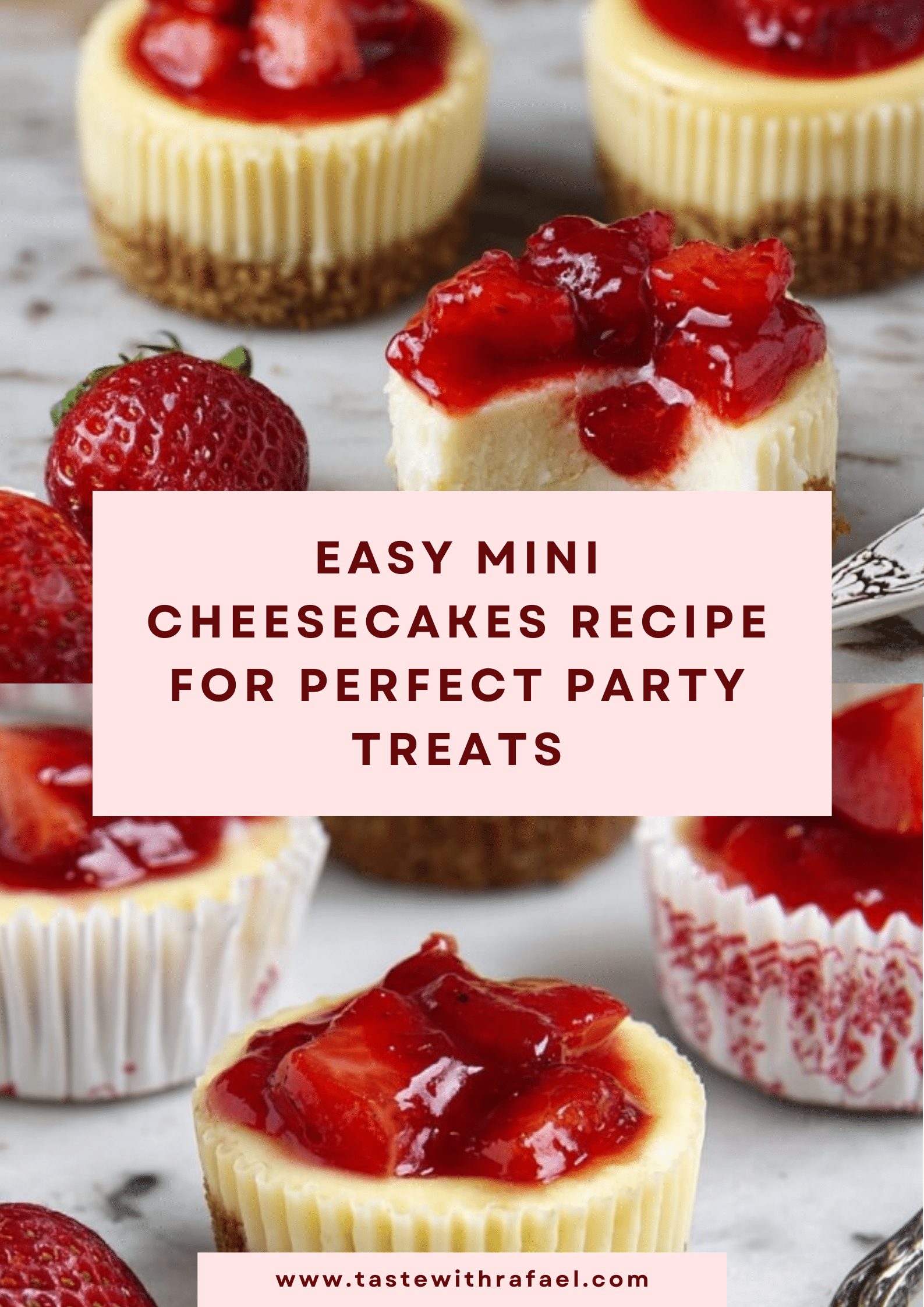Mini Cheesecakes Recipe – Delicious Bite-Sized Treats!